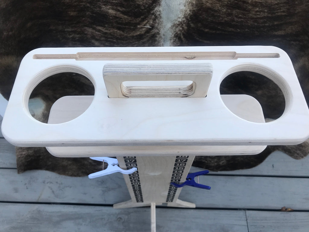 Custom Designed Scoring Tower and Drink Holder – TexasCornholeGames